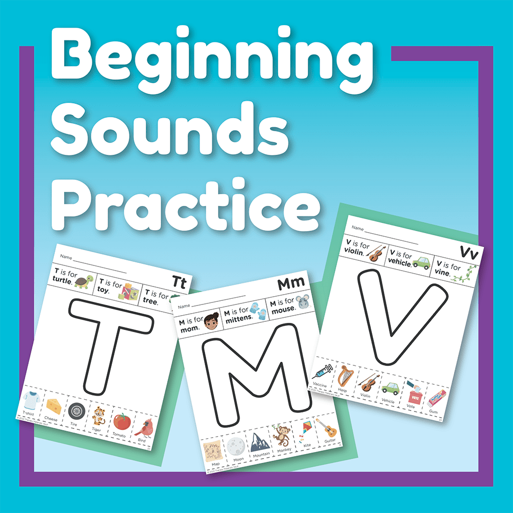 Beginning Sounds Practice (Ages 4-6) | TMV