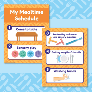 Mealtime Routine Visual Schedule | TMV