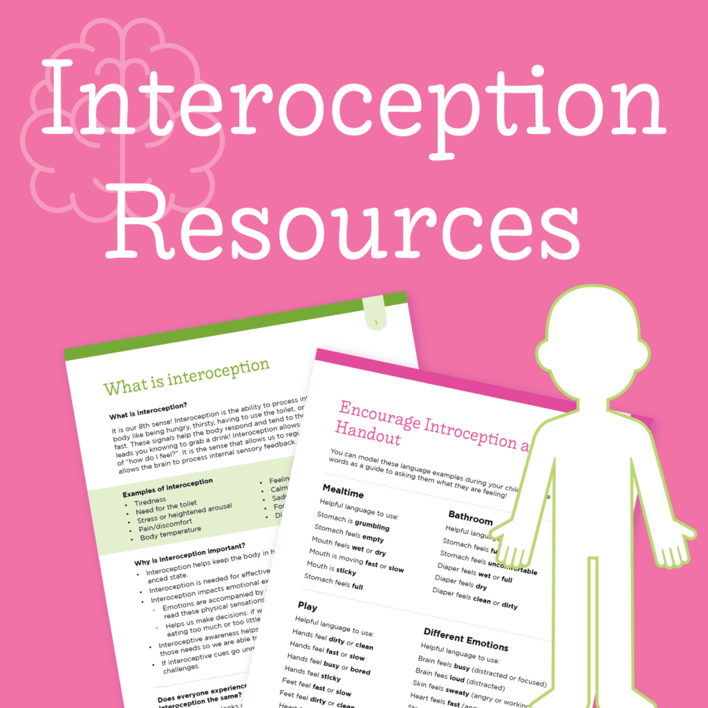 Handouts & Parent Resources | Therapy Materials Vault